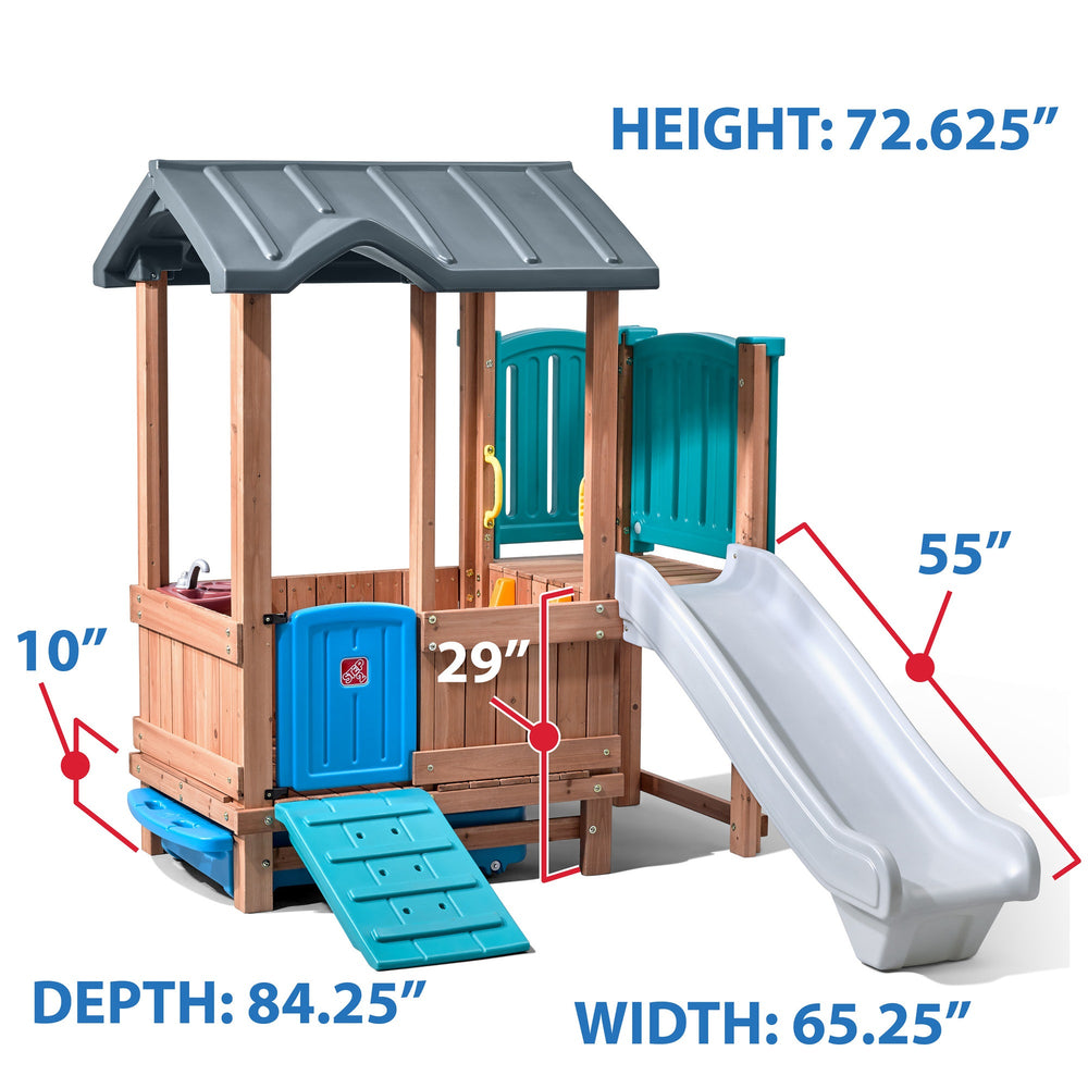Woodland Adventure Playhouse & Slide™ from Step2